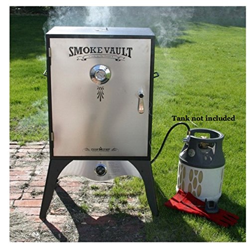 Camp Chef Smoker 24″ Smoke Vault Extra Large with Stainless Door and ...